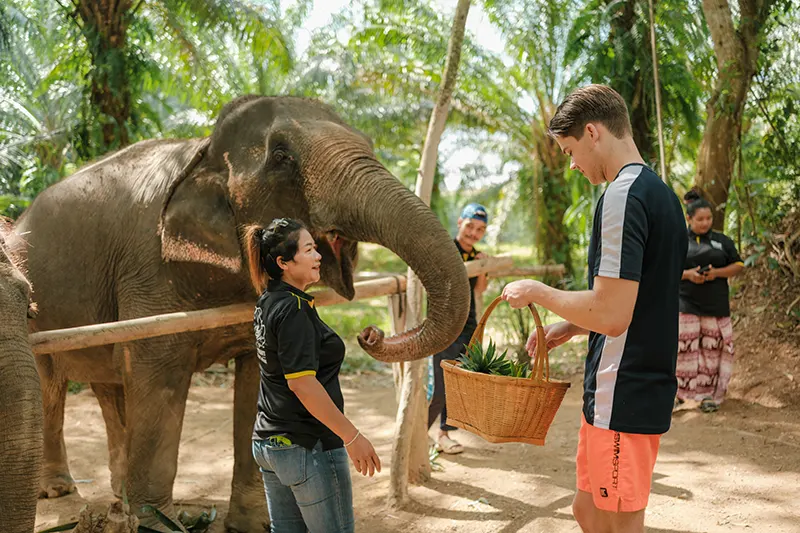 Program A - Love Elephant Sanctuary Krabi